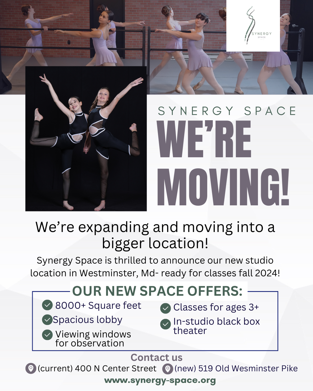 Synergy Space – A cooperative space for dance & movement educators ...